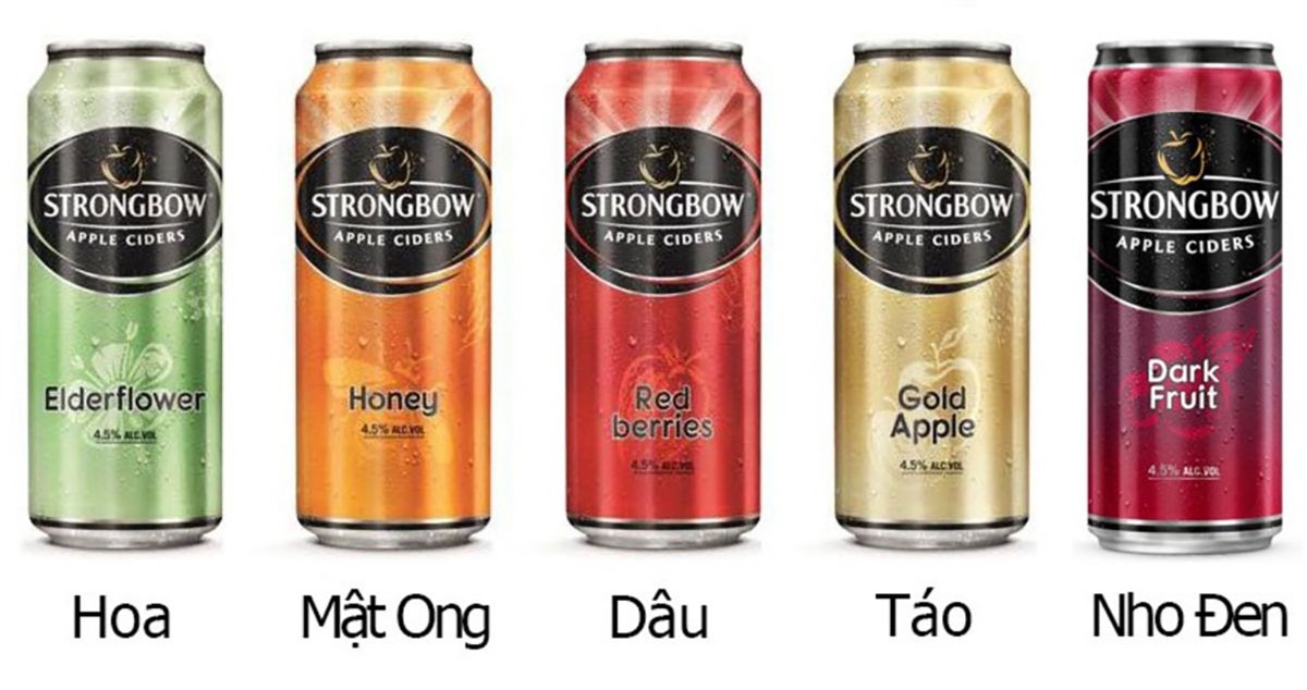Strongbow là gì? Tìm hiểu thức uống được giới trẻ săn đón